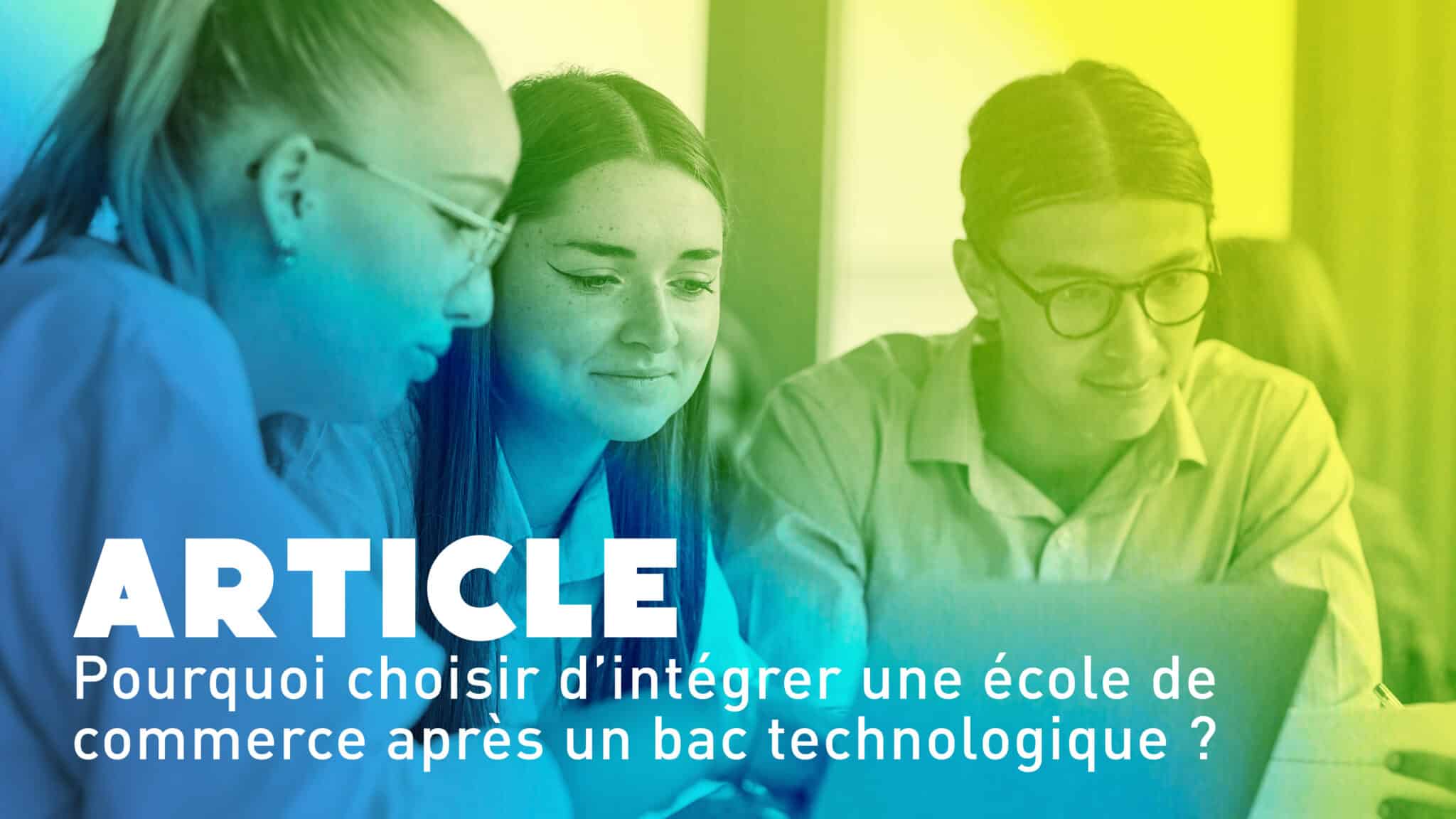 Que faire après un bac technologique